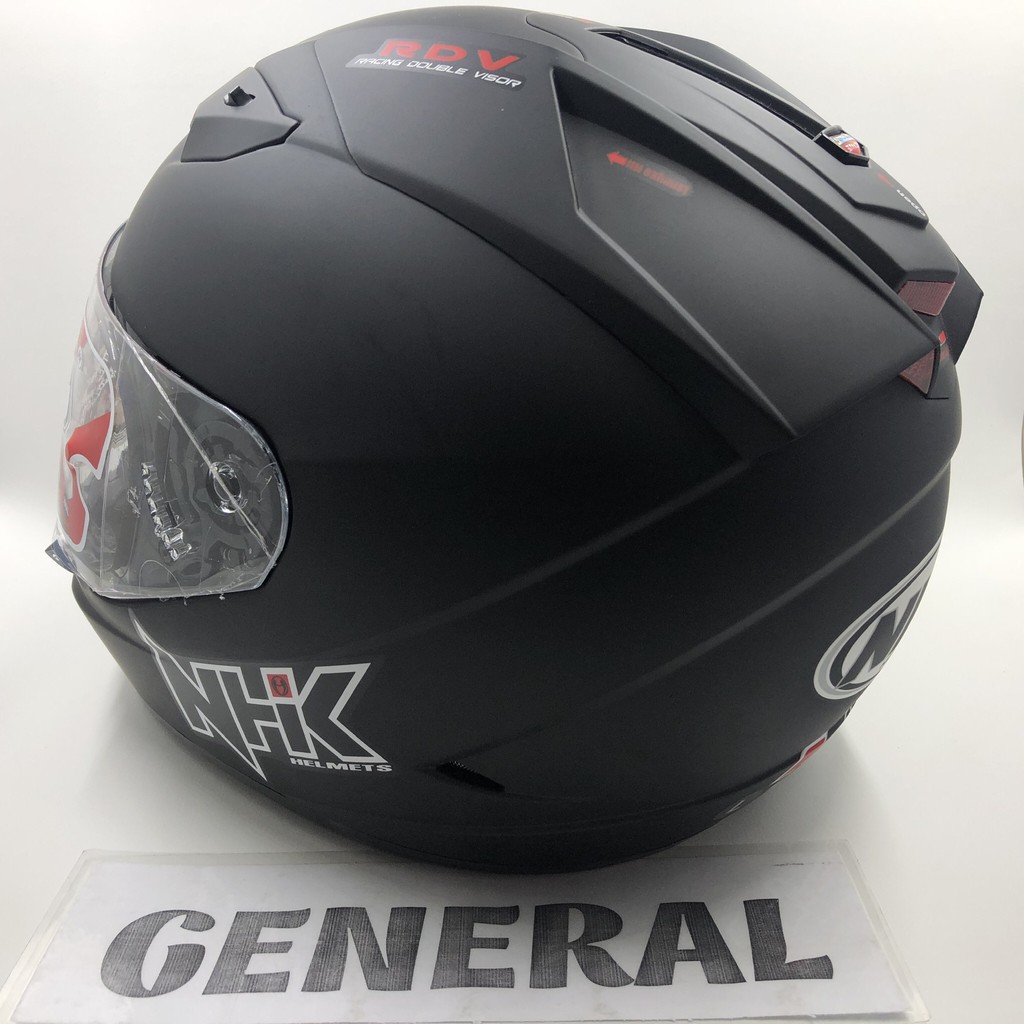 Jual GOYANG HARGA;; Helm NHK GP1000 GP 1000 Solid Black Doff Hitam Dop ...