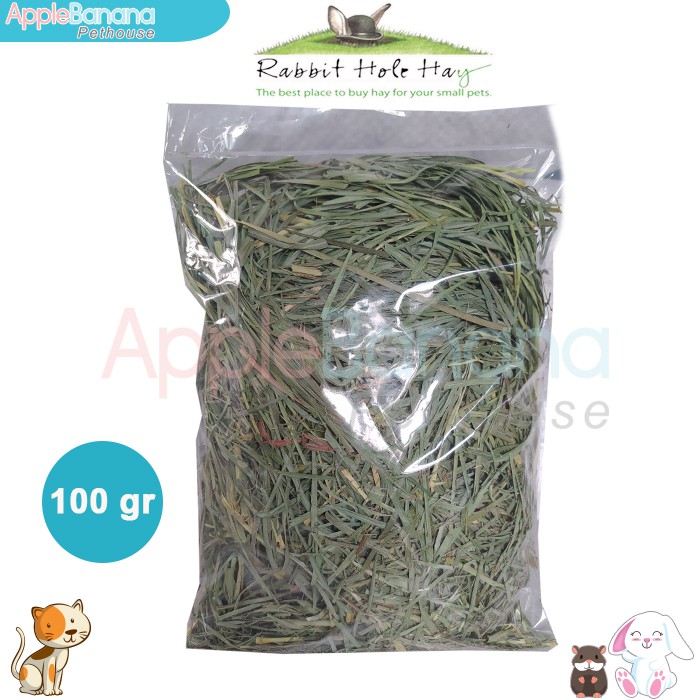 Jual Rumput Hay Kelinci Orchard Hay RHH Rabbit Hole Hay 100 gram ...