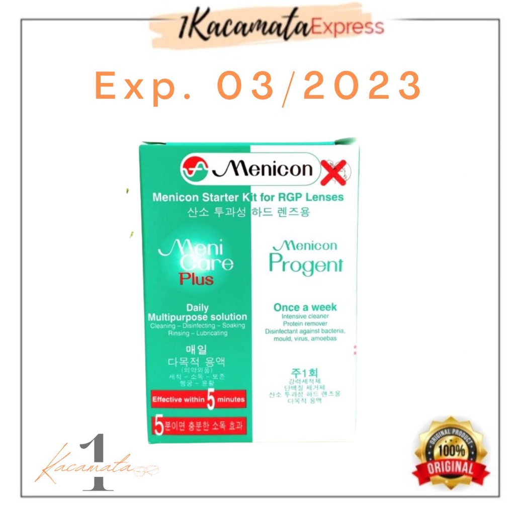 Jual Menicon Stater Kit for RGP Lens | Shopee Indonesia