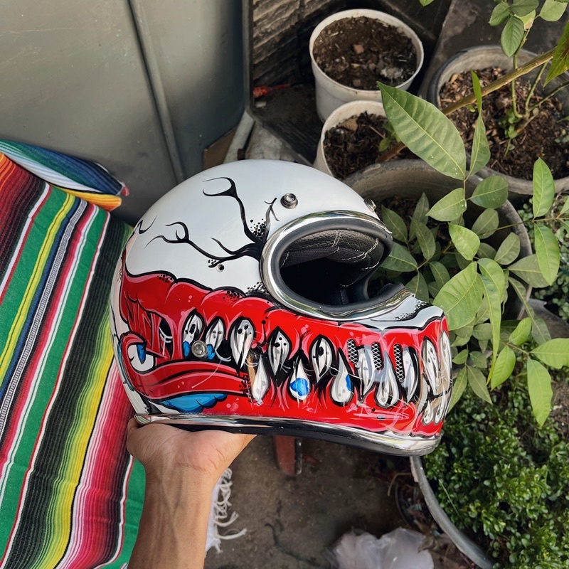 Jual Bandit Helmet Custom Venom - Helm Custom | Shopee Indonesia