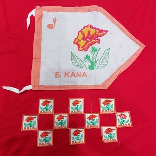 Jual [Toko Juara Kelas] Badge Tanda Regu Bunga Set + Bendera - Bunga ...