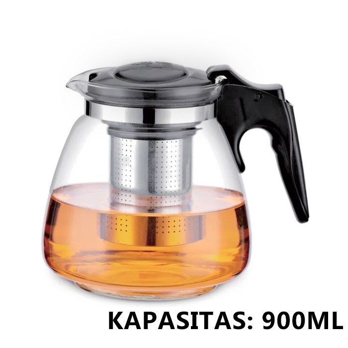 Teko Teh dengan Saringan / Poci kopi V60 dripper / Teapot / Poci ...