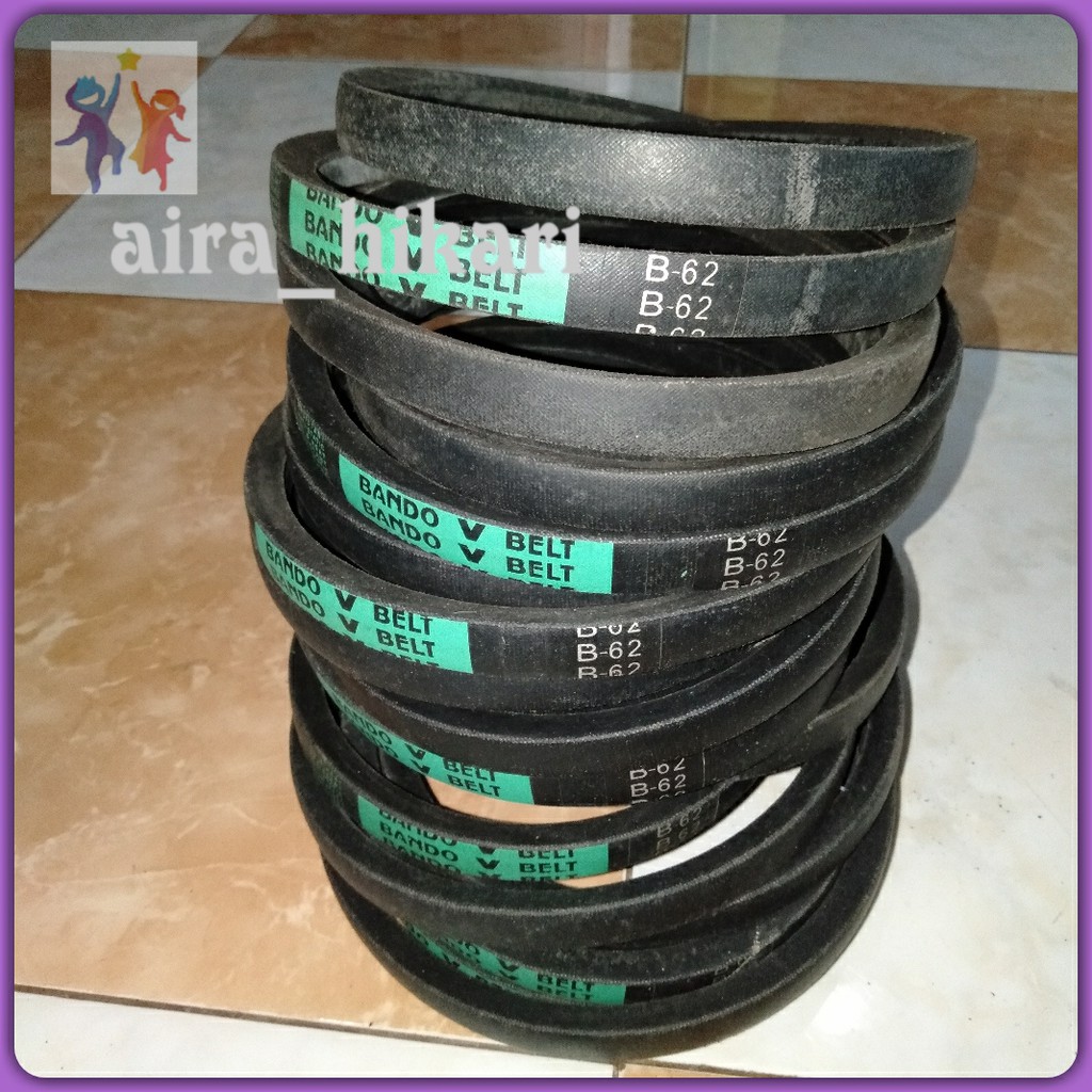 Jual Bando B 62 V Belt / Fan Belt / Tali Kipas / Tali Pulley | Shopee Indonesia