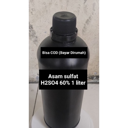 sulfat H2SO4 60% 1 liter | Shopee Indonesia