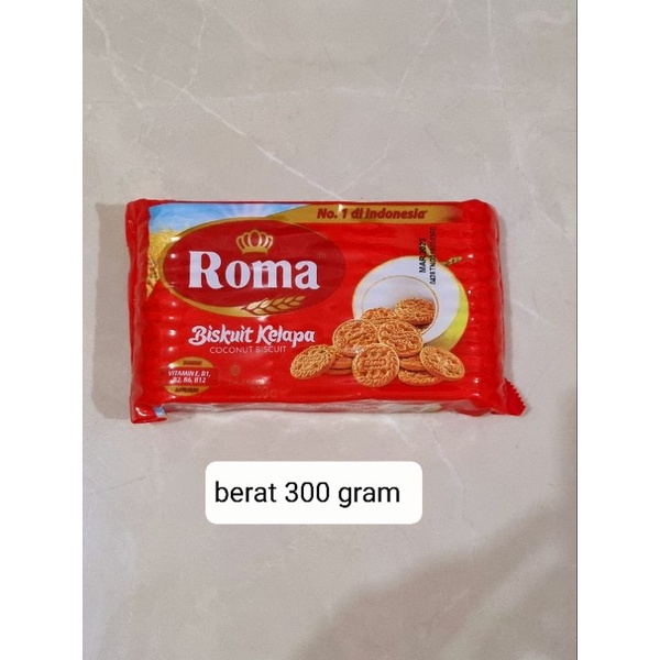Jual roma biskuit kelapa berat 300 gram | Shopee Indonesia
