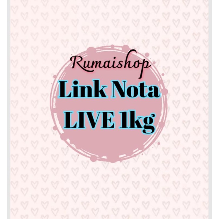 Jual NOTA Live 1kg | Shopee Indonesia