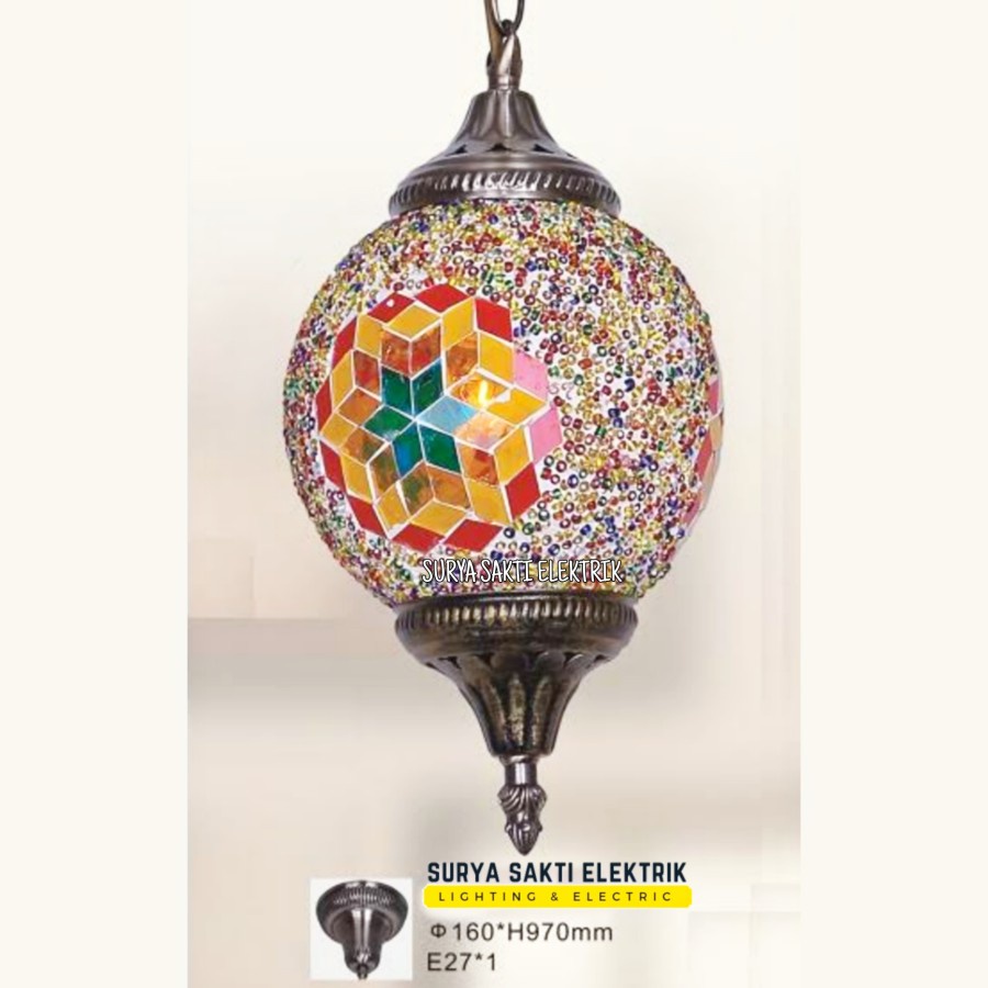 Jual LAMPU GANTUNG ARAB MAROKO HIAS RUANG TAMU KAMAR RUANG MAKAN ...