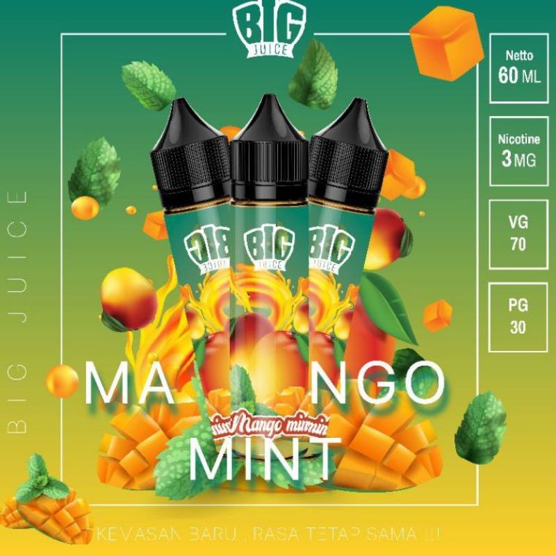 Jual rasa mango liquids mango 3mg 60ml | Shopee Indonesia