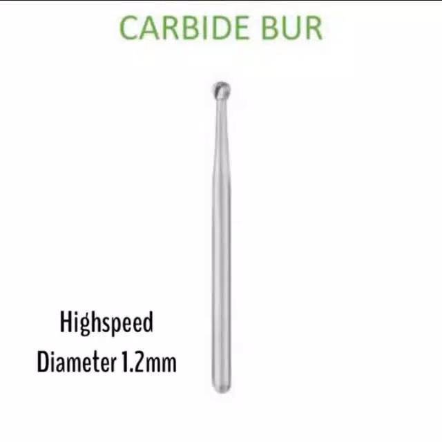 Jual DENTAL METAL CARBIDE BUR HIGH SPEED ROUND BULAT Indonesia|Shopee ...