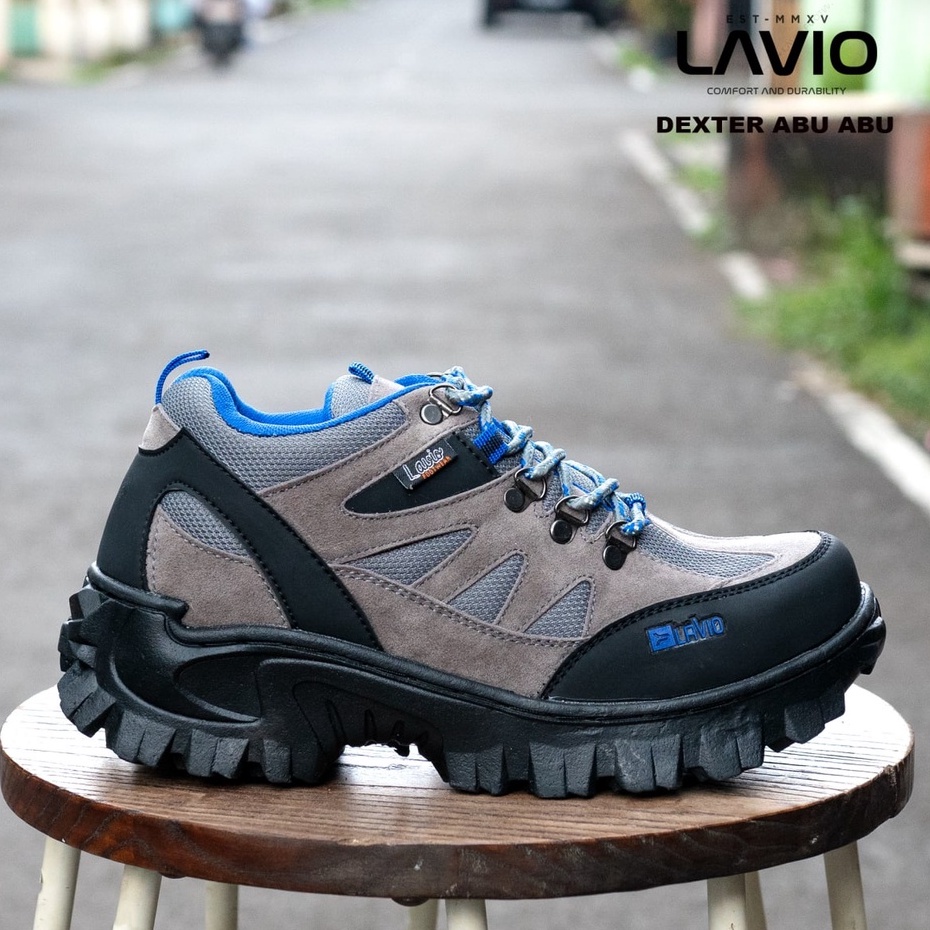 Jual Sepatu Safety Pria Original Lavio Dexter Ujung Besi Untuk Kerja ...