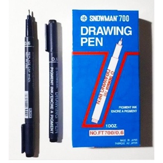 Jual SNOWMAN Drawing Pen Bolpen Menggambar Dan Tanda Tangan | Shopee ...