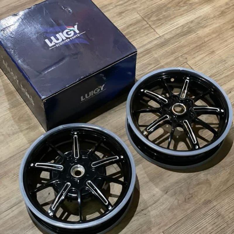 Jual Velg Luigy Black Model Drag BNIB | Shopee Indonesia