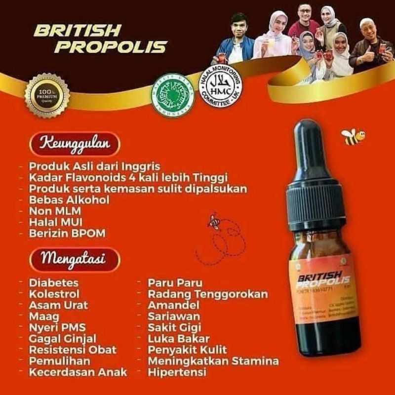 Jual BRITISH PROPOLIS ORIGINAL 6 ml - Obat Wasilah Kesembuhan Penyakit ...