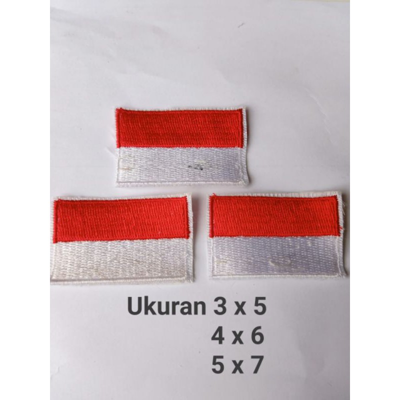 Jual Bet Bordir Bendera Merah Putih | Shopee Indonesia