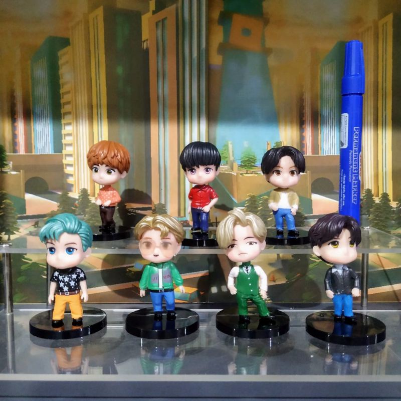 Jual BTS Dynamite Figure Sharing Rm Jin Suga Jhope Jimin V Jk | Shopee ...