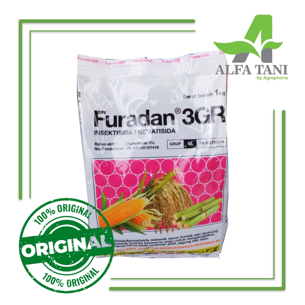Jual Furadan 3GR 1 Kg Asli / Pengendali Hama / Pembasmi Rayap Tanah ...