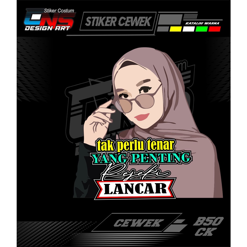 Jual stiker cewek stiker mobil stiker motor stiker truk stiker variasi ...