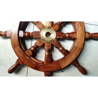 Jual SETIR KAPAL KEMUDI PERAHU 22 Inch (Kayu Jati) | Shopee Indonesia