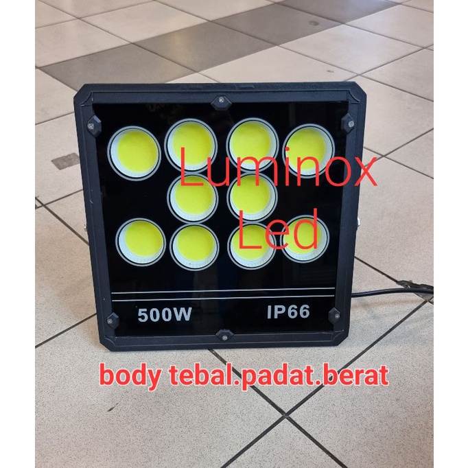 Jual lampu sorot led 500watt 500 w tembak led 500w flood light led 500 watt 220volt outdoor ...