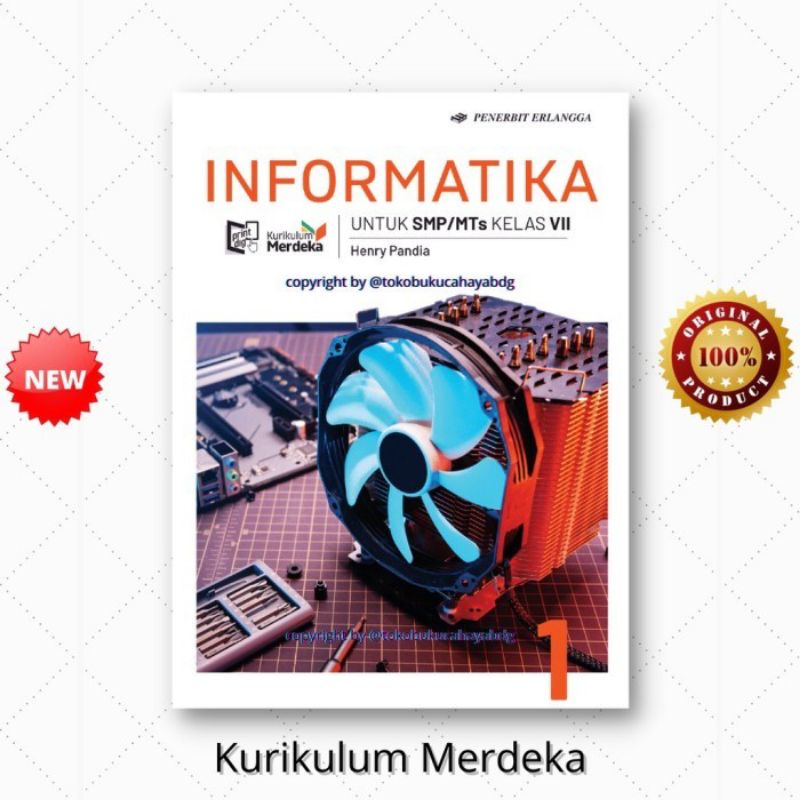 Jual BUKU ERLANGGA KURIKULUM MERDEKA INFORMATIKA SMP/MTS KELAS VII/7 ...
