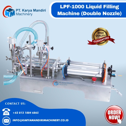 Jual Mesin Filling Pengisi Cairan Liquid Piston Filler LPF-1000TD ...
