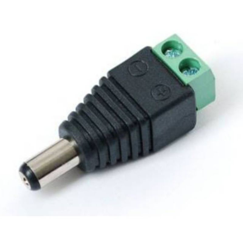 Jual Konektor CCTV DC male / Jek Dc male female | Shopee Indonesia