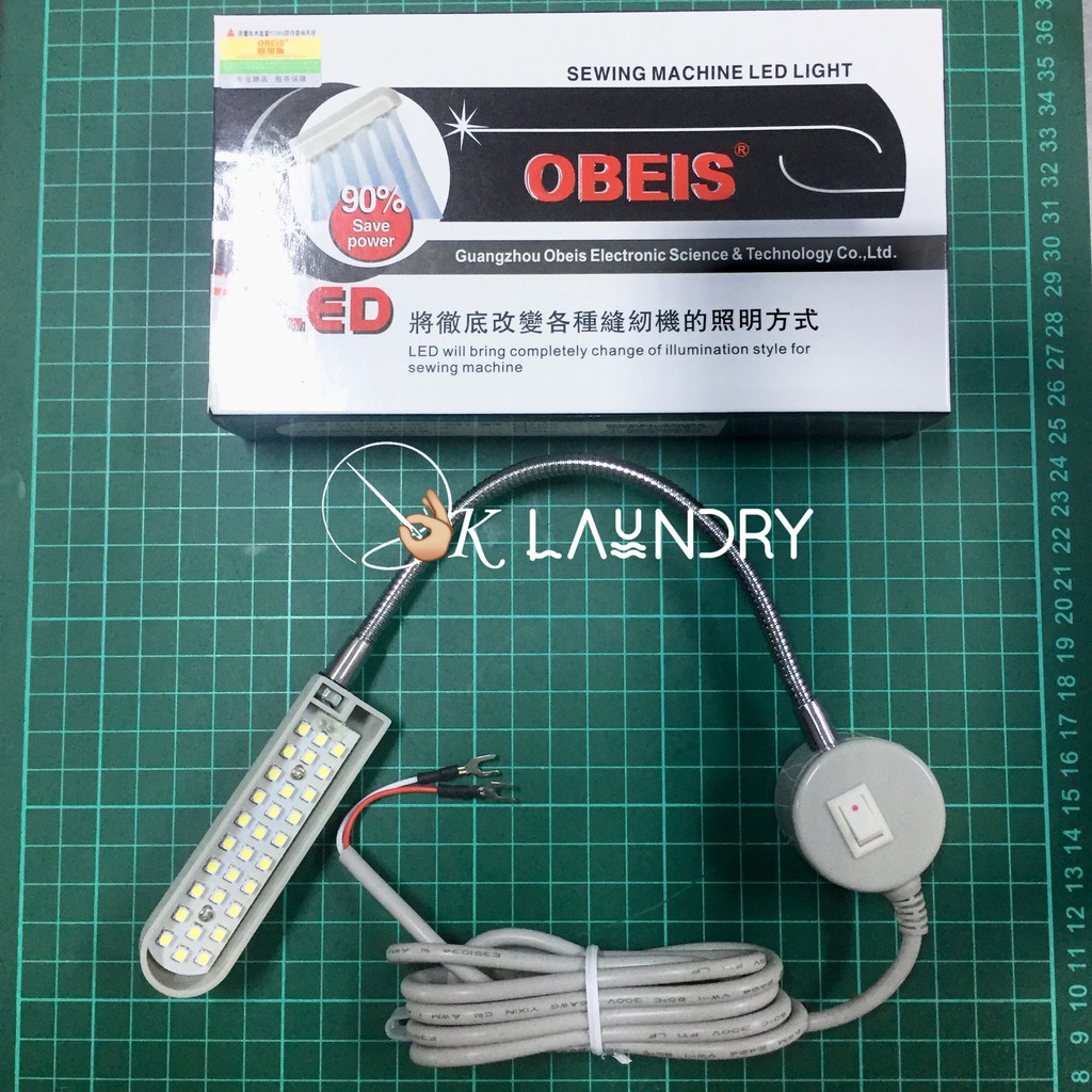 Jual Lampu Led Mesin Jahit 30 Titik Obeis 830-MS Model Kabel | Shopee ...