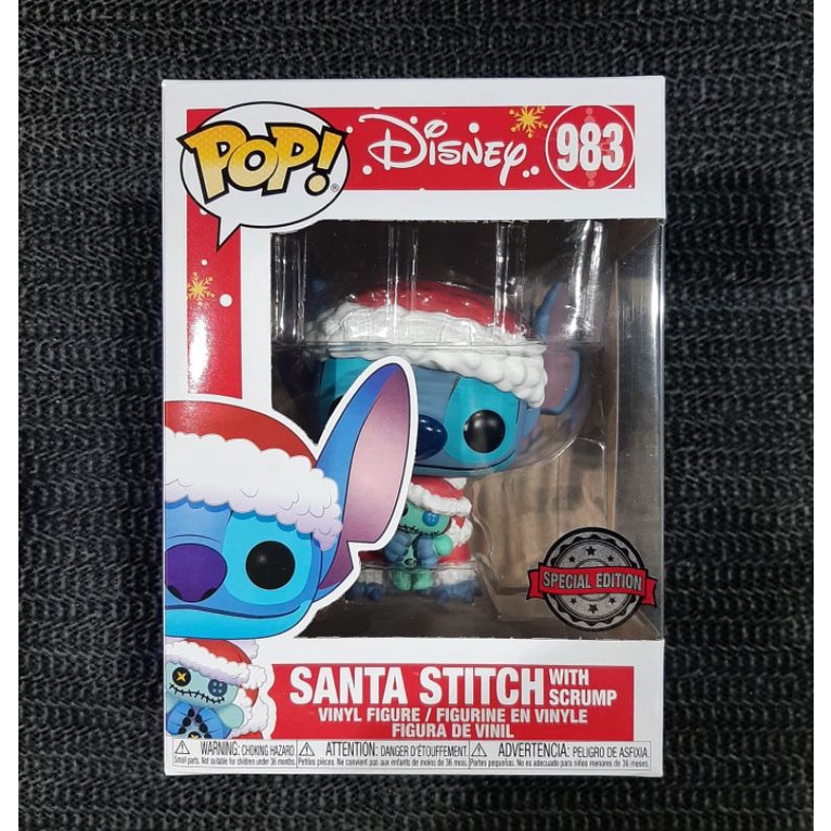 Jual Funko Pop! Disney : Santa Stitch With Scrump #983 (Special Edition ...