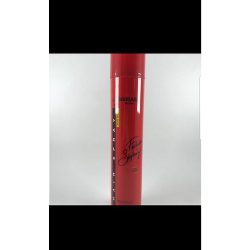 Jual barbara hair spray extra strong 450 ml (merah) | Shopee Indonesia