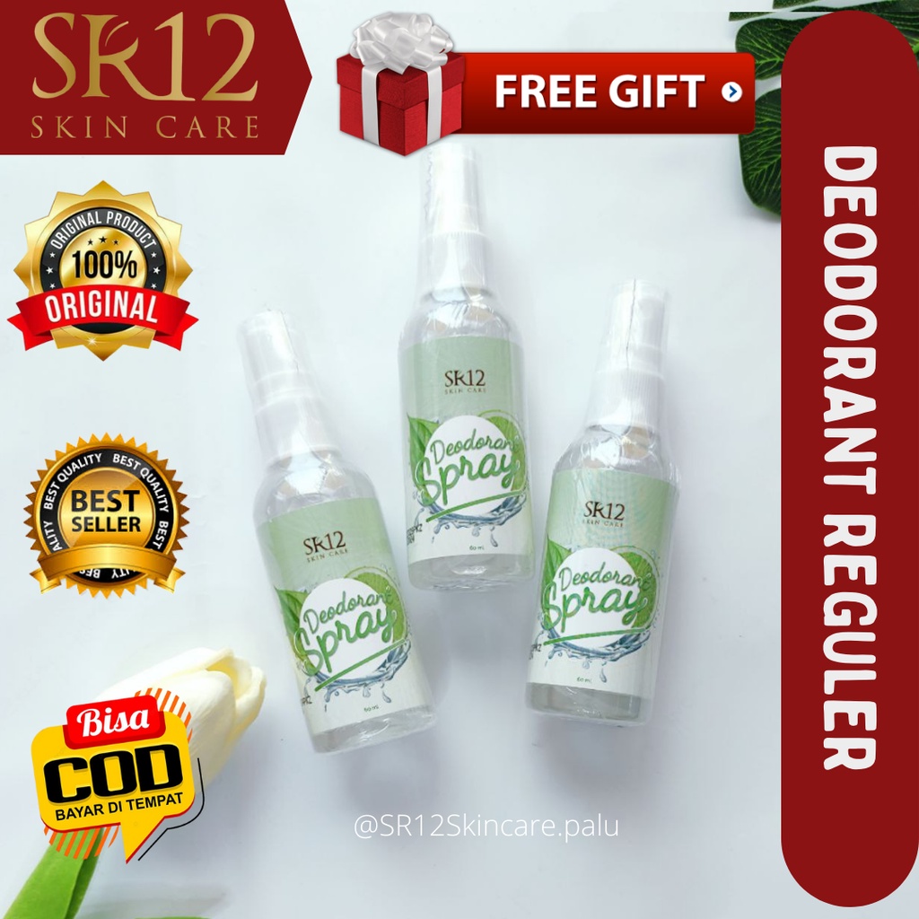 Jual Sr12 Palu / Deodorant Spray Sr12 / Herbal / Non Parfun dan Non Alkohol / 48 Jam Bebas Bau ...