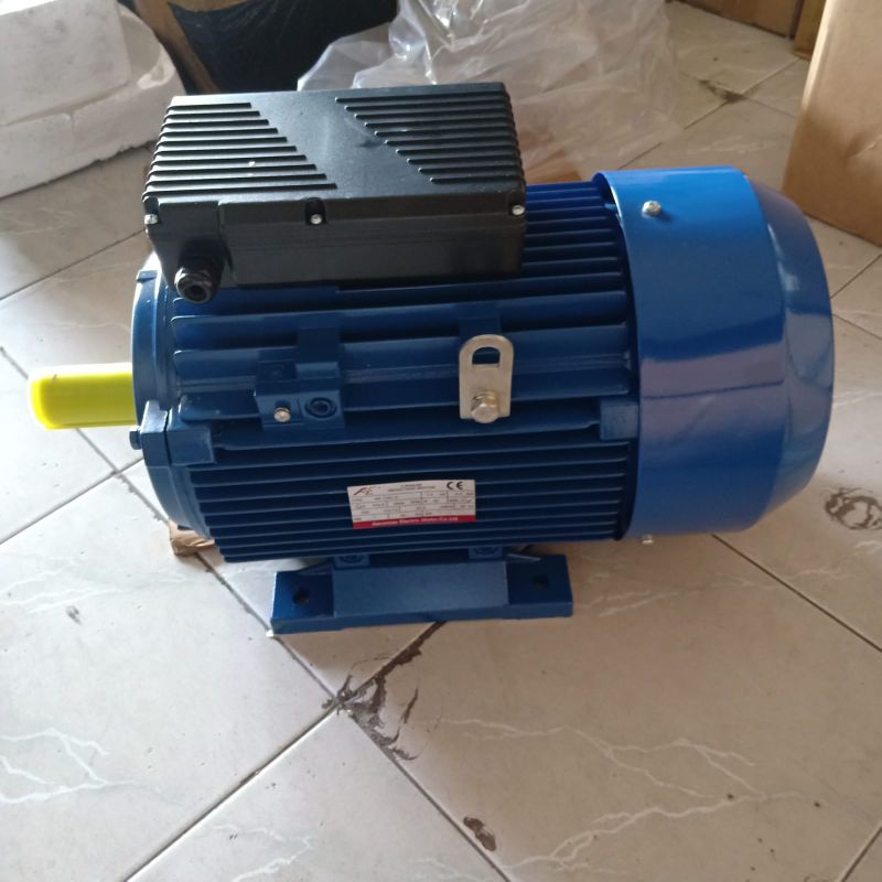 Jual Dinamo electro motor 3hp 2.2kW 1 phase 1400 rpm dinamo 2,2 kw 1phase 220v 4pole b3 kaki ...