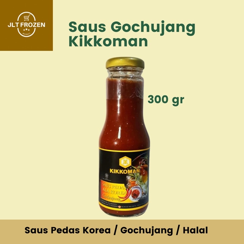 Jual GOCHUJANG HALAL / SAUS PEDAS KOREA KIKKOMAN 300g | Shopee Indonesia