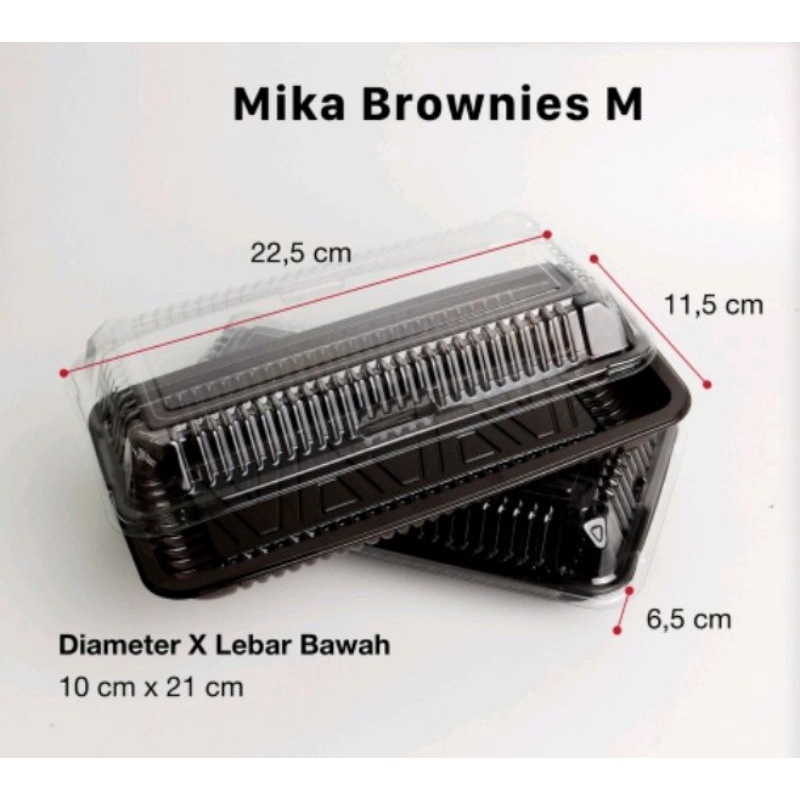 Jual Mika brownies uk.medium (50 pcs) | Shopee Indonesia