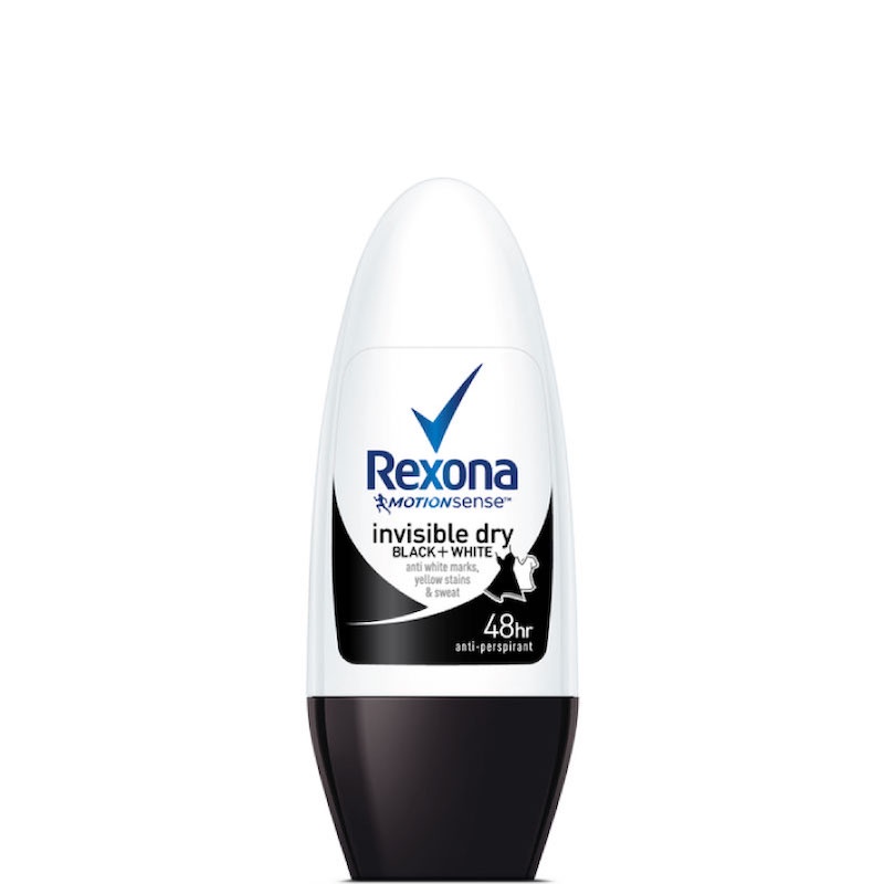 Jual Rexona Women Deodorant Roll On Antiperspirant Invisible Dry + Fresh Anti Noda 45Ml | Shopee ...