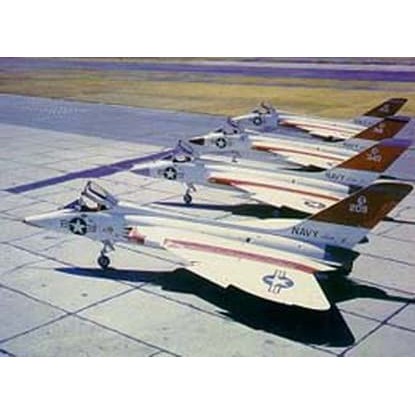 Jual DIY Miniatur Papercraft Pesawat Douglas F5D Skylancer US Navy ...