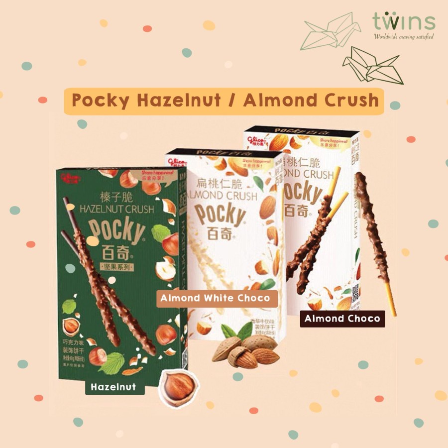 Jual Pocky Almond crush Pocky hazelnut crush | Shopee Indonesia