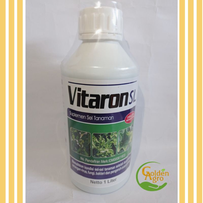 Jual VITARON SL 1LITER LITER LT SUPLEMEN SEL TANAMAN OBAT VIRUS KUNING ...