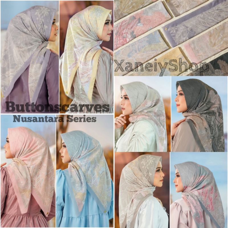 Jual Buttonscarves Nusantara Series ( new & original ) | Shopee Indonesia