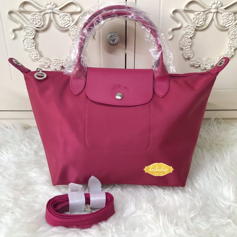 Jual tas longchamp neo small raspberry | Shopee Indonesia