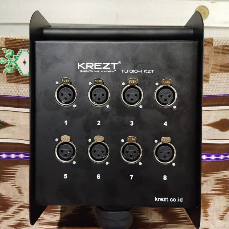Jual Kabel Snake 8 Channel Komplit + Stage Box KREZT 10 Meter | Shopee ...