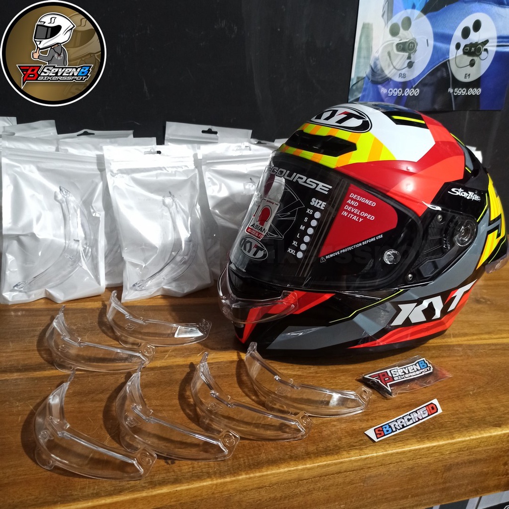 Jual GP PAD FRONT SPOILER PNP KYT TT COURSE SPOILER DEPAN ORIGINAL ...