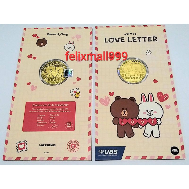 Jual GIFT SERIES UBS DISNEY THIN 0.1 GR MICKEY MINNIE DONALD DAISY DUCK ...