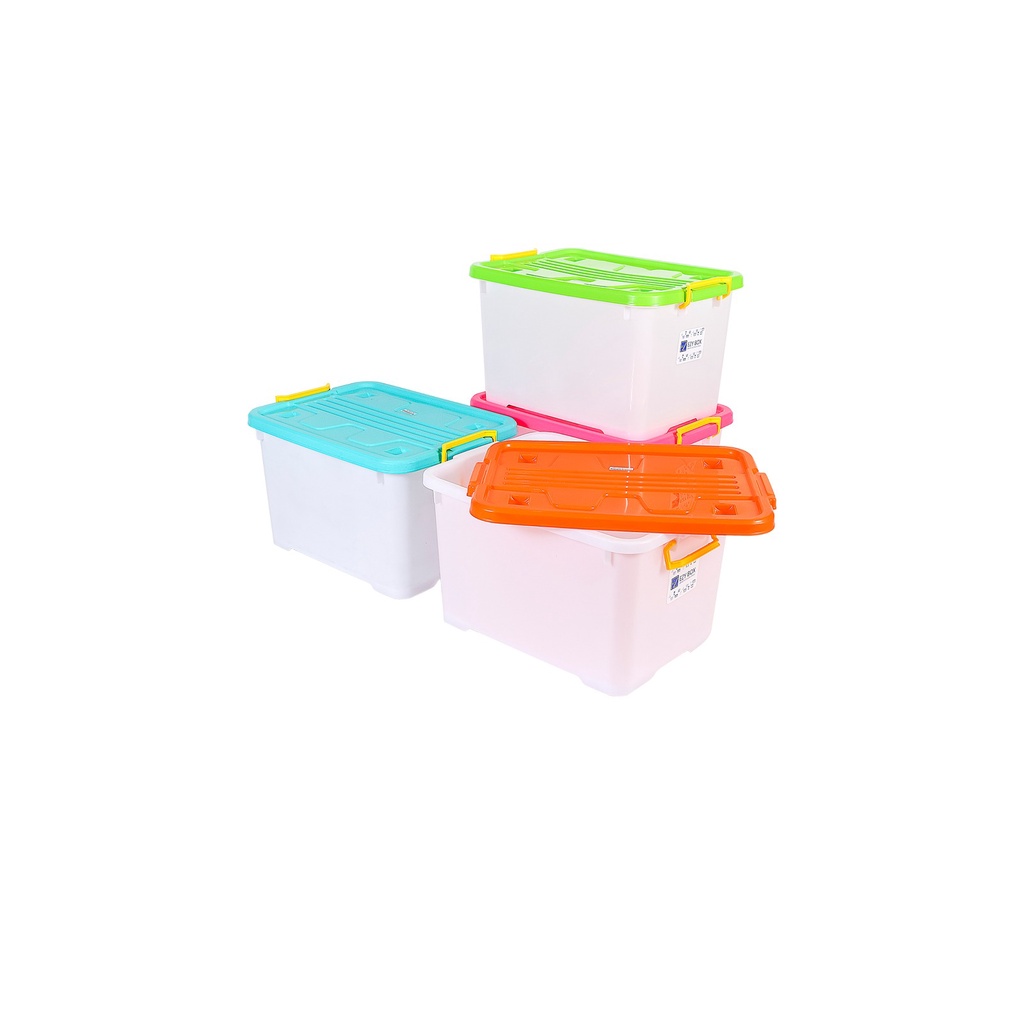 Jual Container box cb 75 L ezy box plastik liter dengan roda - ezy box ...