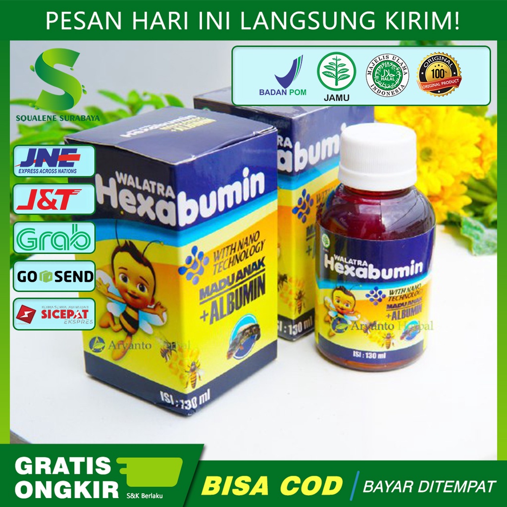 Jual Walatra Hexabumin 100% Original - Vitamin dan Suplemen Anak - Bisa ...