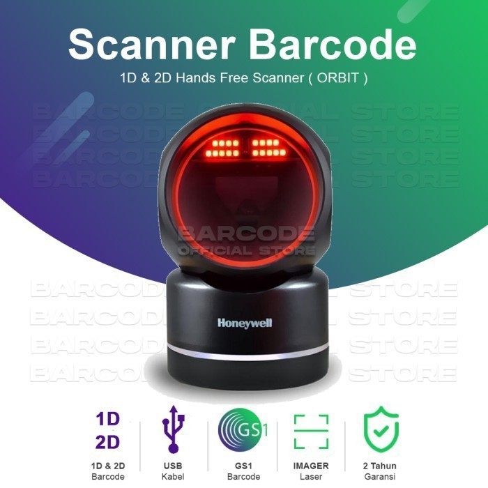 Jual 2D BARCODE SCANNER HONEYWELL ORBIT HF680 USB | Shopee Indonesia