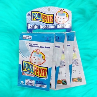 Jual KOOLFEVER EKONOMIS Anak 1 Sachet - Kompres Penurun Demam Anak KOOL ...