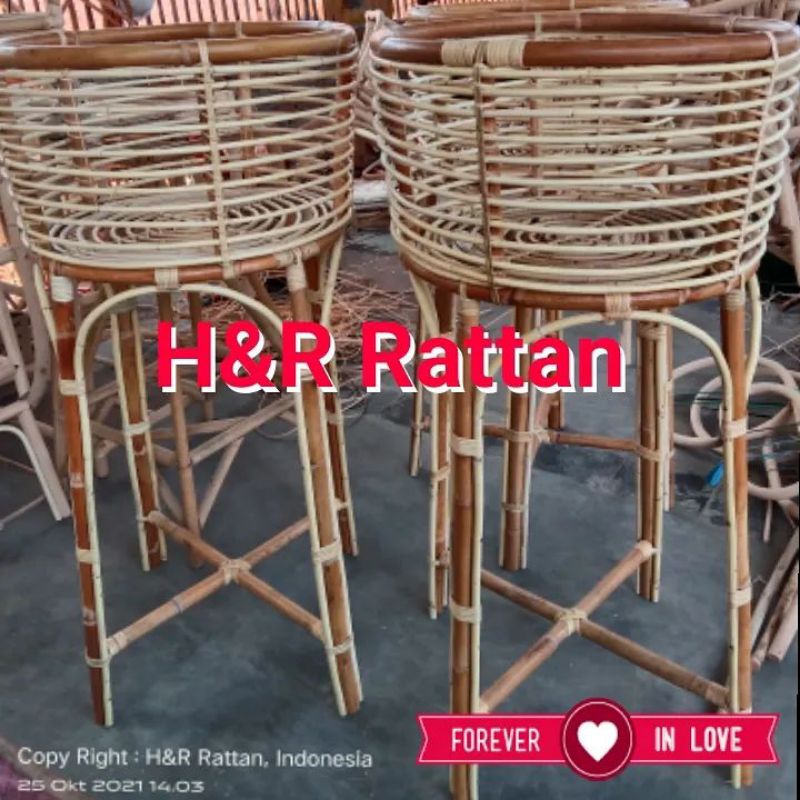 Jual STANDING POT ROTAN JUMBO T100, D50 cm | Shopee Indonesia