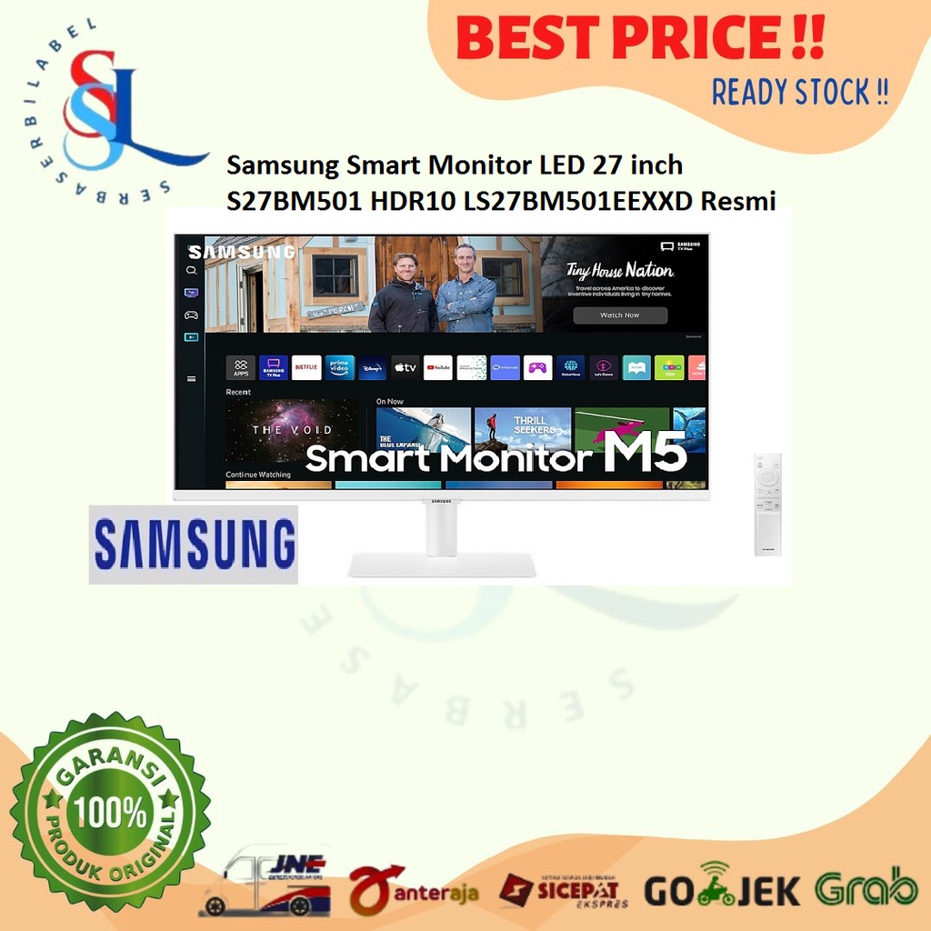 Jual Samsung Smart Monitor LED 27 inch S27BM501 HDR10 LS27BM501EEXXD ...