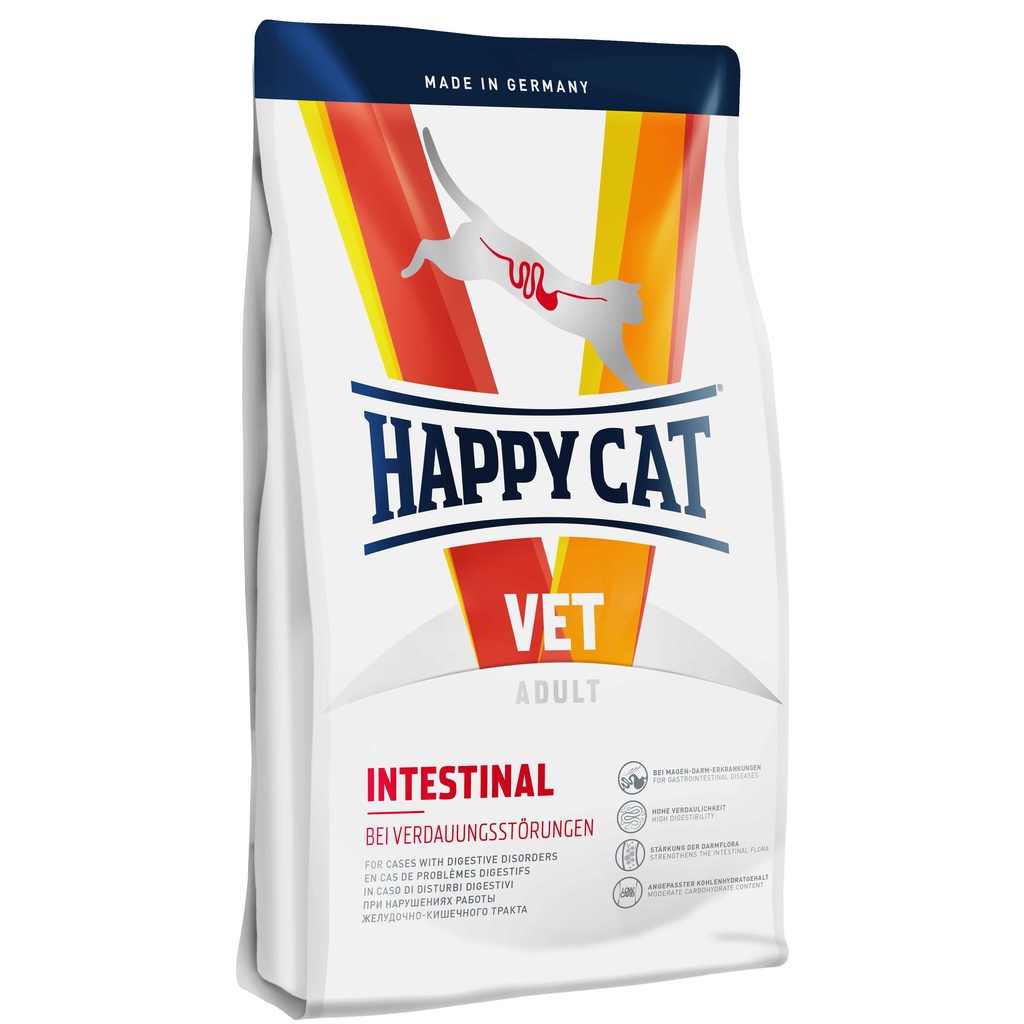 Jual Happy Cat VET INTESTINAL 4KG GASTRO Makanan Kucing Mencret Diare ...