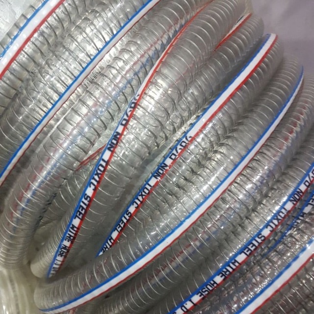 Jual Selang Kawat Spiral 1 1/4 " inch Jual Per Meter Selang Air Minyak ...